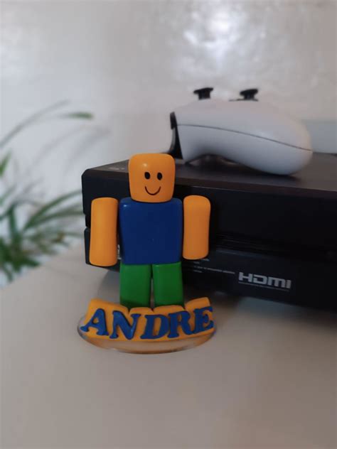 Roblox Boneco Em Biscuit Elo7 Produtos Especiais