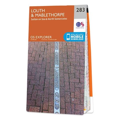 Os Map Of Louth And Mablethorpe Explorer 283
