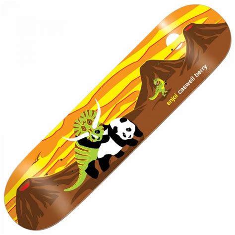 Enjoi Skateboards Caswell Berry Horny Impact Light Skateboard Deck 80