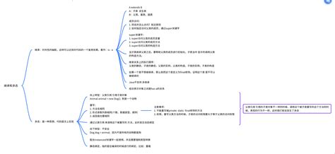 Java面向对象知识总结思维导图java面向对象程序设计的知识图谱三元组 Csdn博客