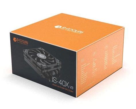 08 Id Cooling Is 40x V3 4 Heatpipe Itx Sff Low Profile Cpu Cooler With 90mm Fan Amd House