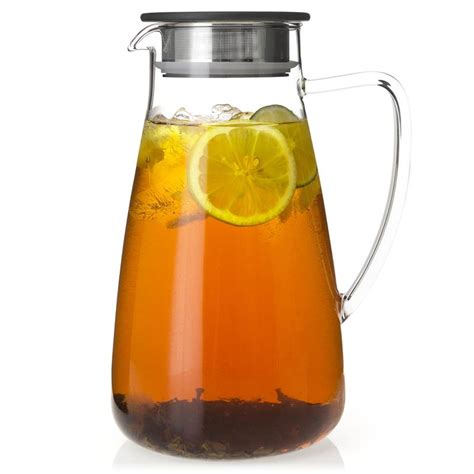 Flask Glass Iced Tea Pitcher Iced Tea Infuser Loose Tea Infuser