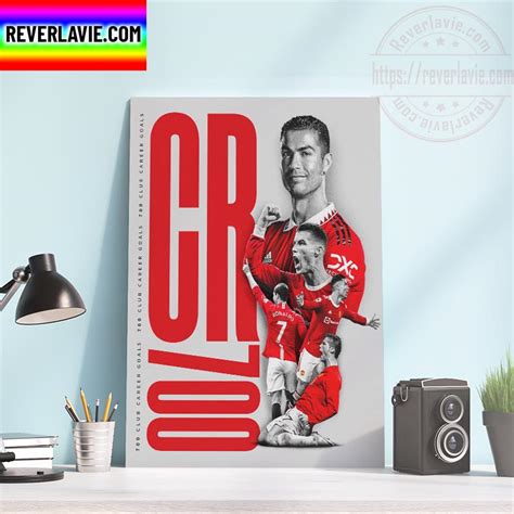 Cristiano Ronaldo 700 Club Goals In Career Home Decor Poster Canvas