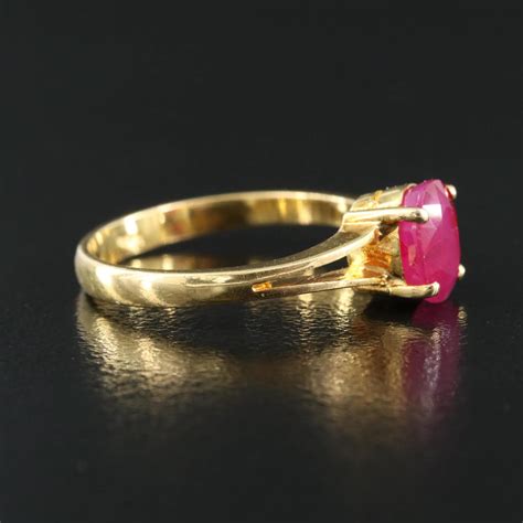 19k 121 Ct Ruby Ring Ebth