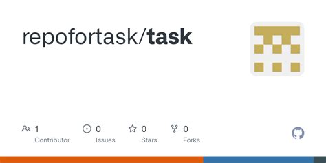 Github Repofortask Task