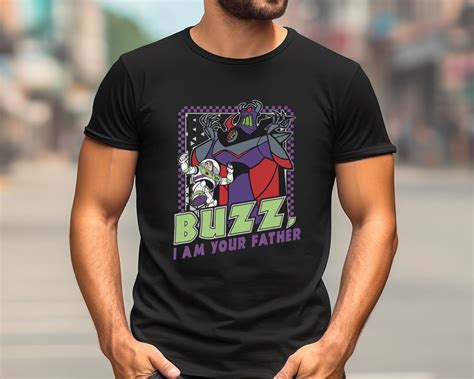 Zurg And Buzz I Am Your Father T Shirt Pixar Toy Story Tee Disney To