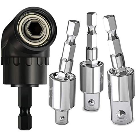 Impact Grade Driver Sockets Adapter Extension Set Drill Bit Right Angle Wo Kann Man Es In