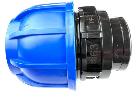 Муфта ПНД соединительная 63 - ВР 1 1/2" Boutte 1649557 - выгодная цена ...