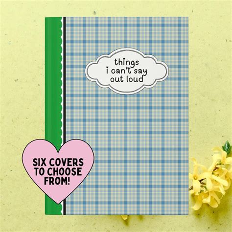 Preppy Notebook Etsy