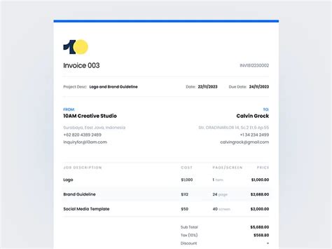 Invoice Dashboard Designs Themes Templates And Downloadable Graphic