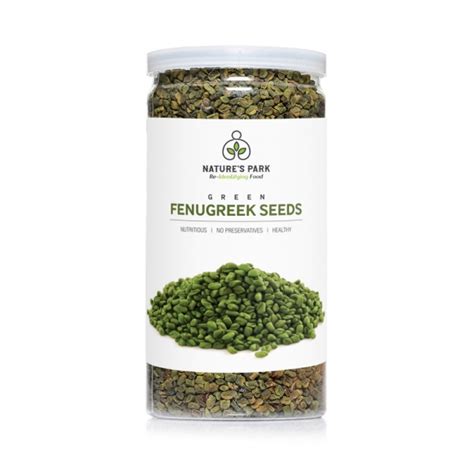Natures Park Seeds Fenugreek Seeds Green Natural Hari Dana Methi