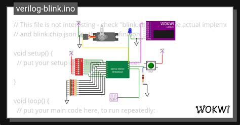 Verilog Servo Tester Copyworks Wokwi Esp32 Stm32 Arduino Simulator