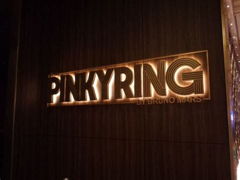 The Pinky Ring By Bruno Mars Lounge Opens At Bellagio Las Vegas Vegas