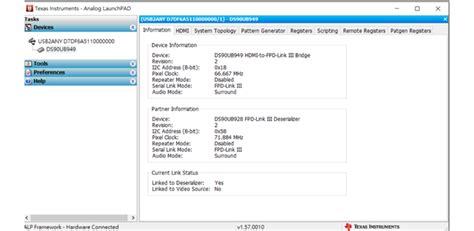 DS UB QEVM Pixel Clock Different With The Same Condition Between EVM And Customer S Board