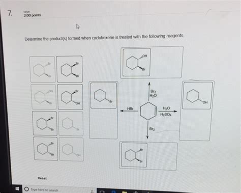 Solved 2 00 Points Determine The Products Formed When Chegg