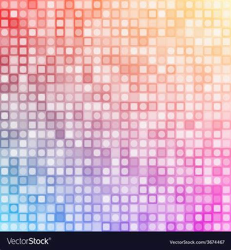 Abstract Square Pixel Mosaic Background Royalty Free Vector