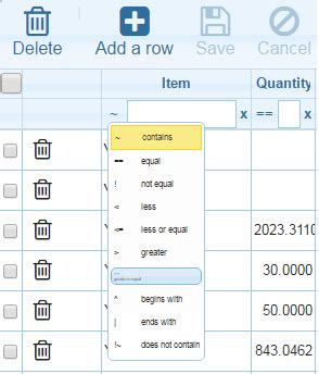 Jquery How To Increase Jqgrid Search Operators Menu Font Size And