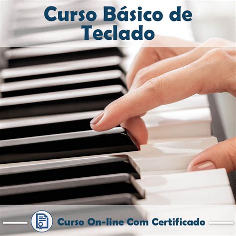 Curso Online Básico de Teclado Certificado