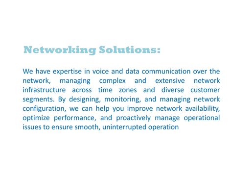 Ppt Computer Networking Services Hyderabad Bangalore Powerpoint