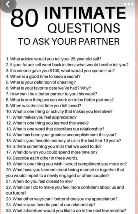 80 Intimate Questions For Relationship Advice Quotes