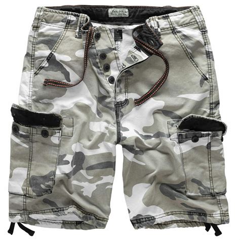 Surplus Vintage Shorts Mens Army Style Military Style Combat Cargo Work