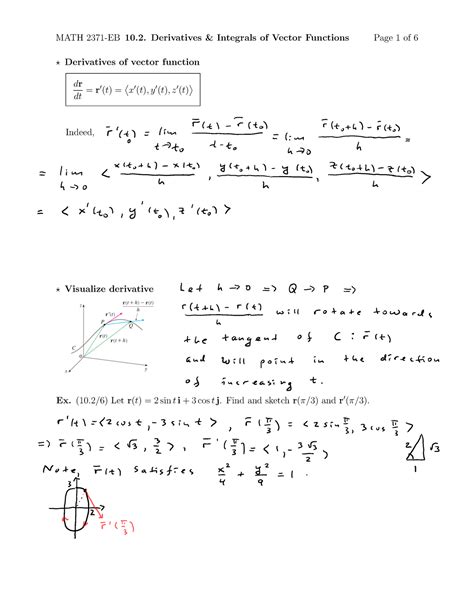 Math 2321 Multivar Calc Iii 102 Annotated Math 10 Derivatives