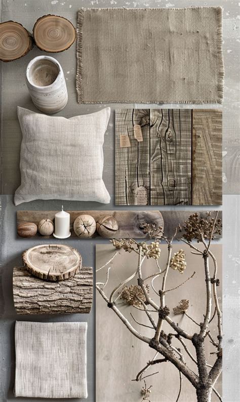 Moodboard Materials Terrace Rustic En 2024 Decoración De Unas
