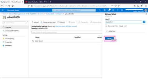 Overview Of Azure Blob Storage