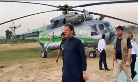 Imran Khan S Helicopter Makes Emergency Landing After Developing