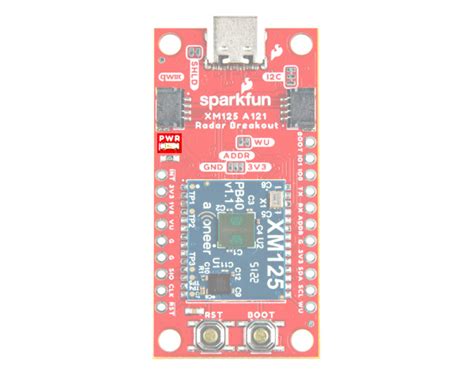 Hardware Overview Sparkfun Qwiic Pulsed Coherent Radar Sensor