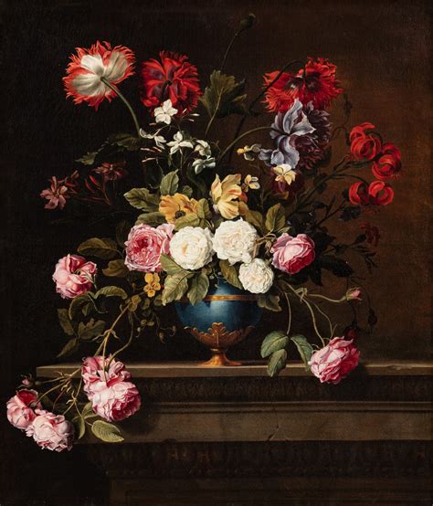Still Life Of Flowers In A Vase Old Masters Day Auction 2022