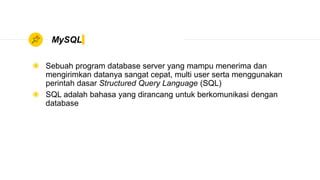 Cara Membuat Koneksi PHP Dan Database MySQL PPT