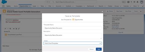 Salesforce World Lightning Email Template