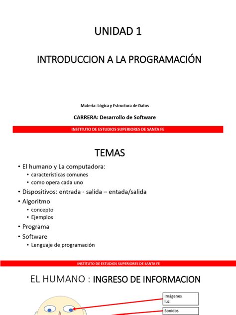 Unidad 1 Clase 1 Algoritmo Pdf Algoritmos Lenguaje De Programación