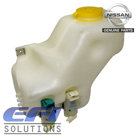 Genuine Nissan Windscreen Washer Reservoir Tank Bottle Front And Rear