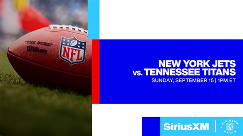 Listen Live New York Jets Vs Tennessee Titans 91524 Siriusxm