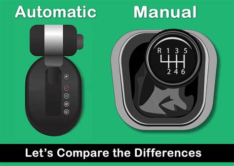 Difference Between Manual And Automatic Car