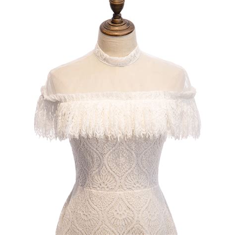 Plus Size White Lace Party Dress Hello Curve