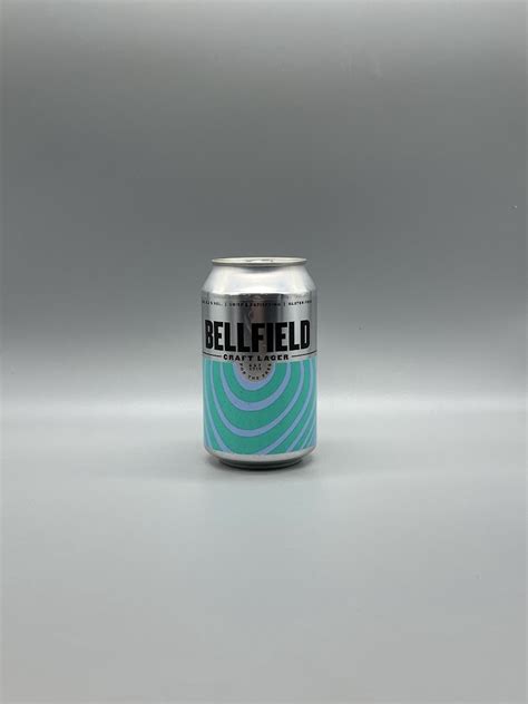 Bellfield Craft Lager Can Craigies Farming Deli Café And Farm Park