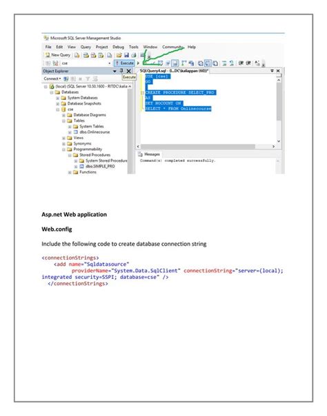 Aspnet Stored Procedure Manual Pdf