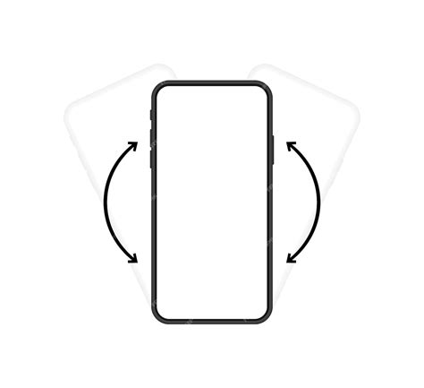 Premium Vector Smartphone With Different Variant Of Rotate Position
