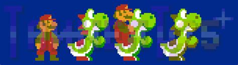 Smb1 Nes Styled Yoshi The Dinosaur By Tannertw25 On Deviantart