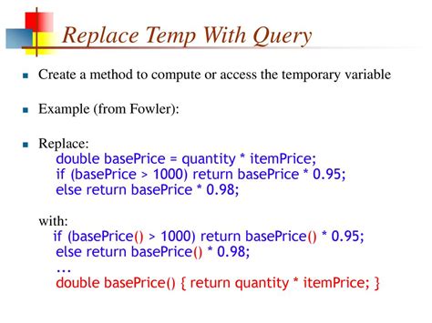 refactoring iii 25 dec ppt download