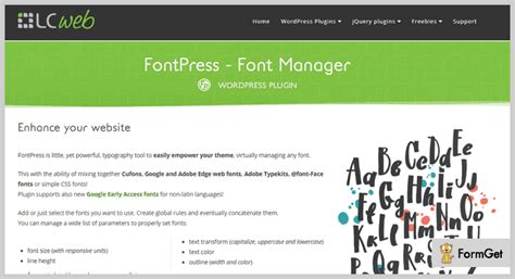 5 Wordpress Typography Plugins 2022 Formget