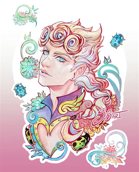 Giorno Giovanna Jojo No Kimyou Na Bouken And 1 More Drawn By Si3art