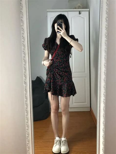 Floral Ruched Mini Dress Newme