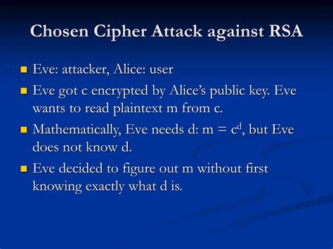 ppt attacks on digital signature algorithm rsa powerpoint