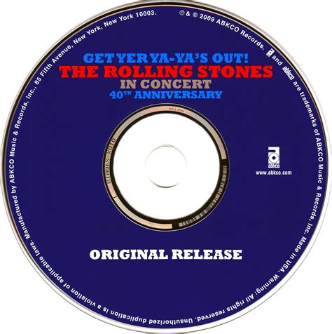 Musicotherapia The Rolling Stones Get Yer Ya Yas Out 1970