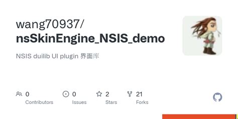 Github Wang70937 Nsskinengine Nsis Demo Nsis Duilib Ui Plugin 界面库