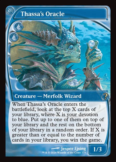 Thassa S Oracle Combos Edh